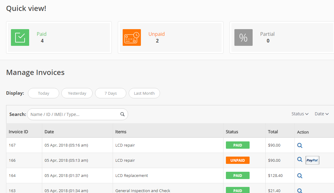 Customer Portal