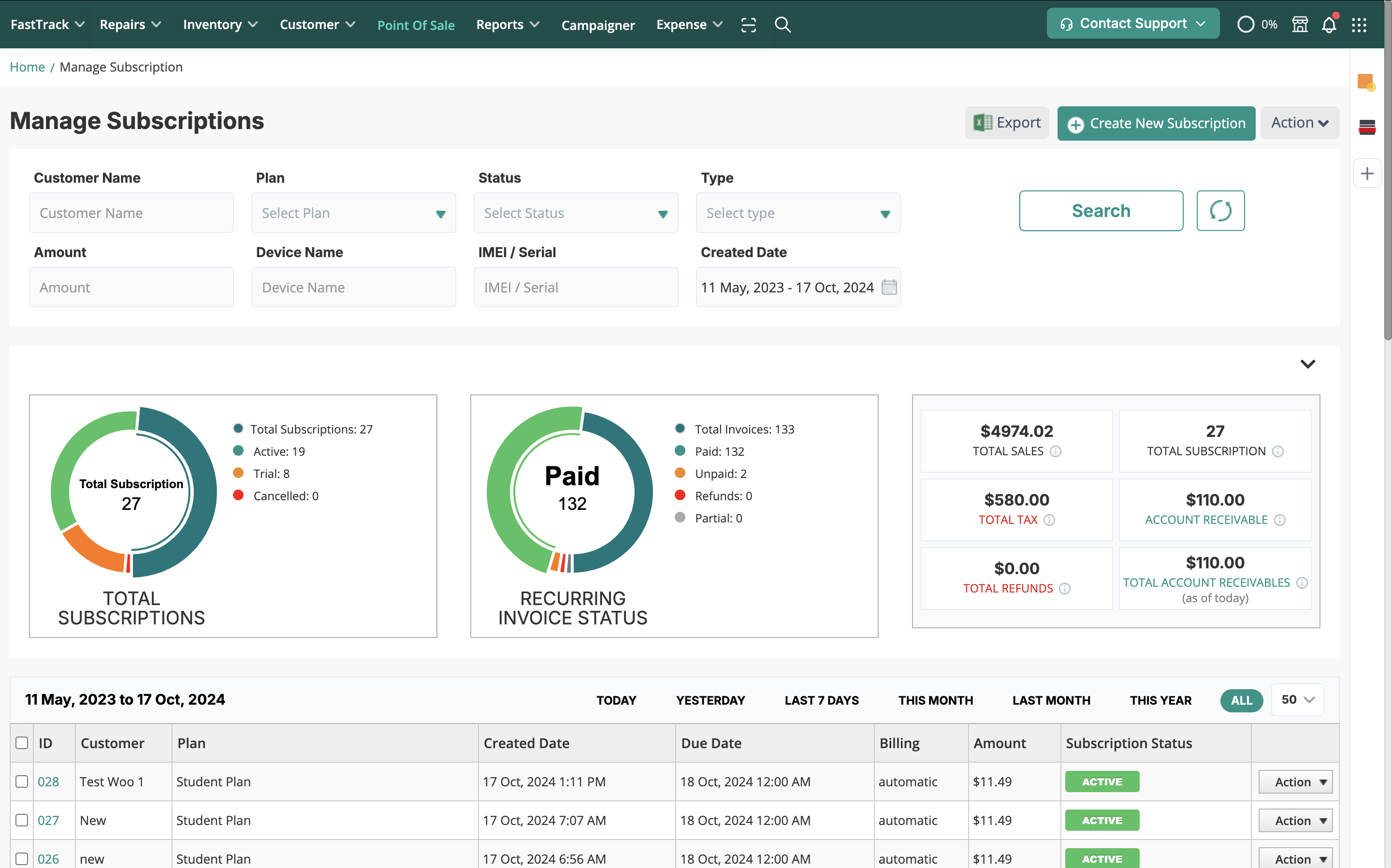 How to Manage Membership Invoices and Subscriptions?